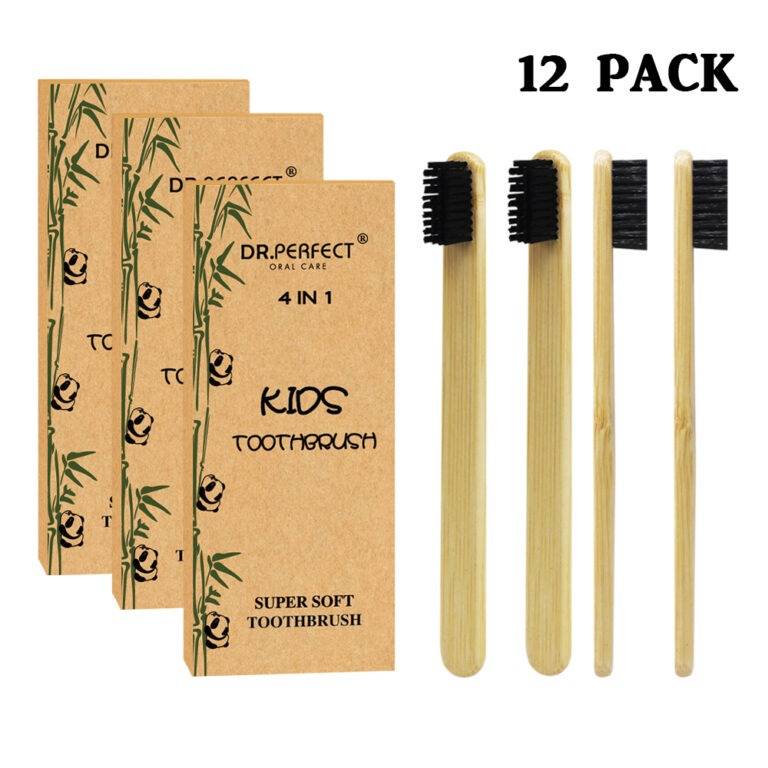 Eco-friendly Bamboo Toothbrushes for Kids and Adults - N-Amboo Brush